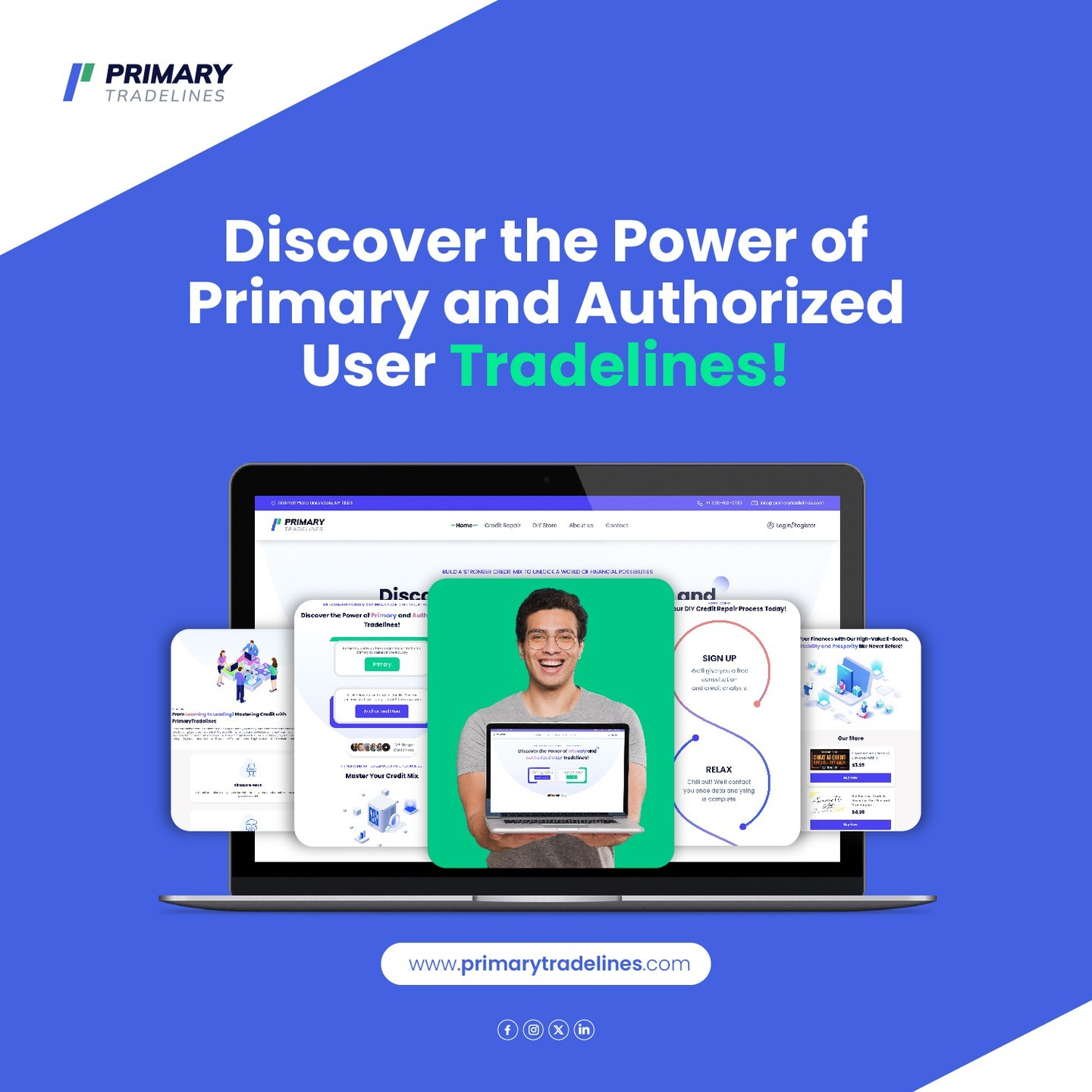 Primary Tradelines » Empowering you to Repair Credit Score